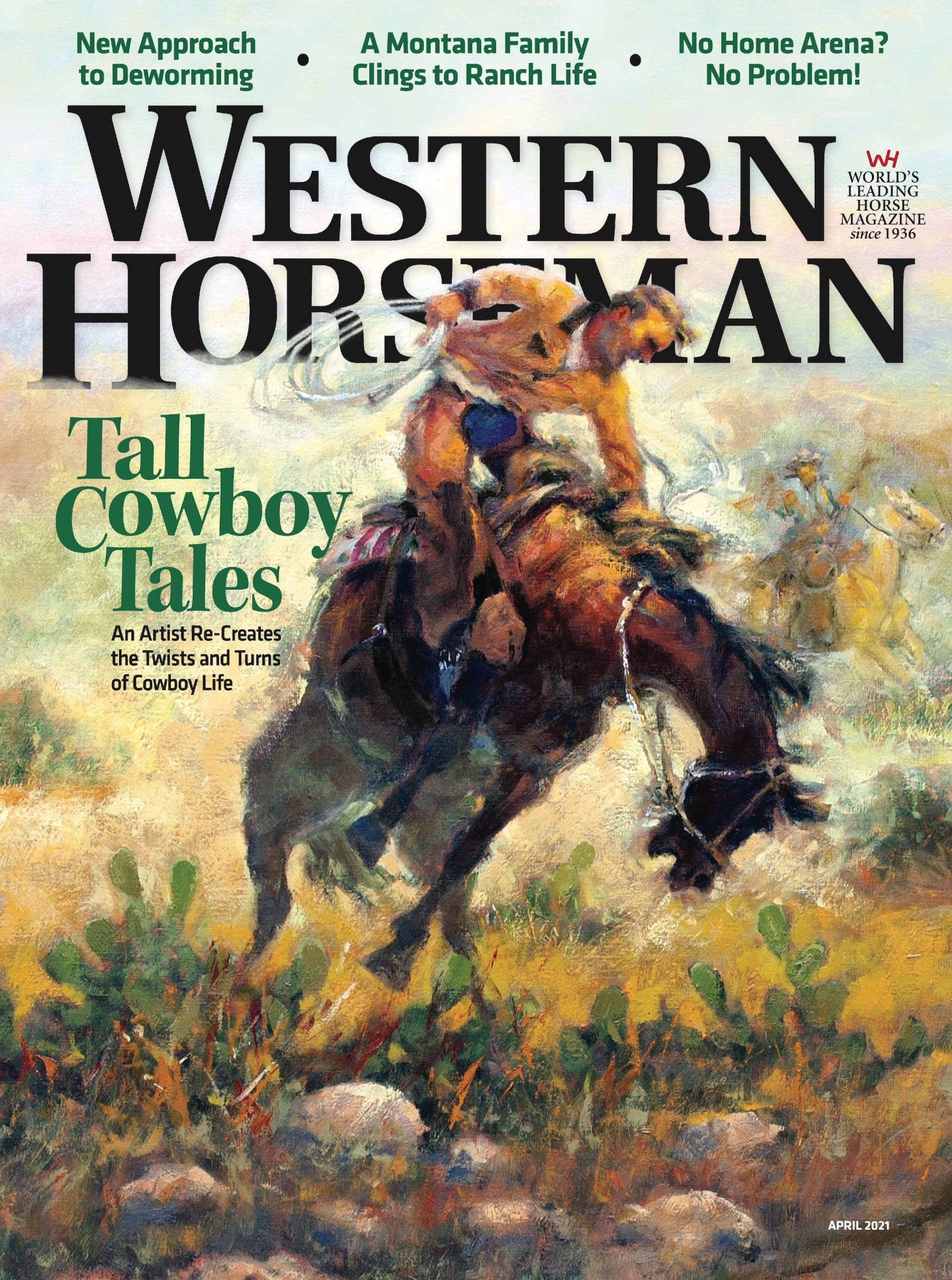 April 2021 Western Horseman – Table of Contents - Western Horseman