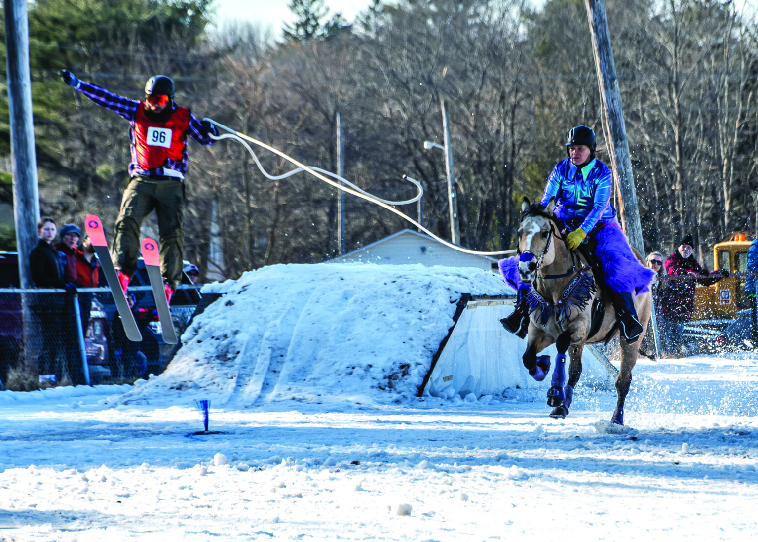 Racing Through the Snow in Maine - Western Horseman