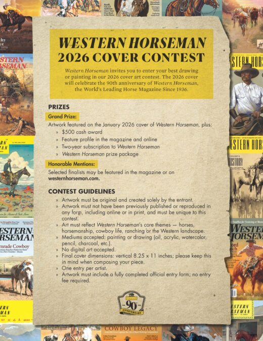 2026 Cover Art Contest - Western Horseman